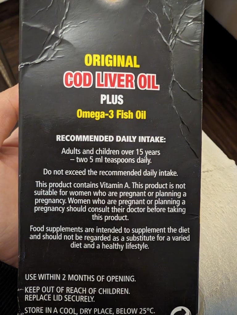 Original COD LIVER OIL – Mamas Marketplace